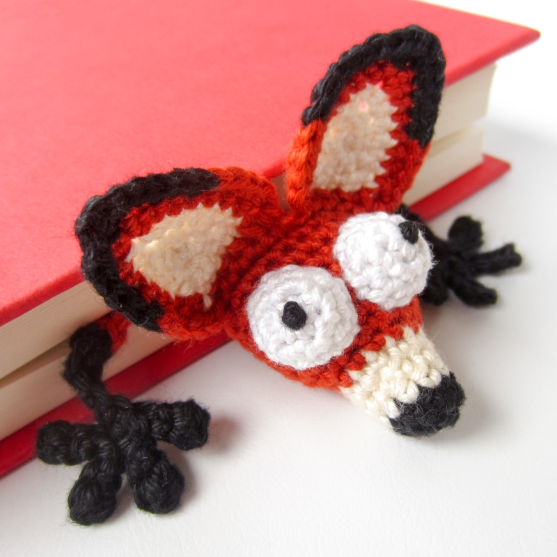 Fox Bookmark amigurumi pattern - Amigurumi.com