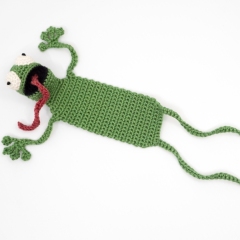 Frog Bookmark amigurumi pattern - Amigurumi.com