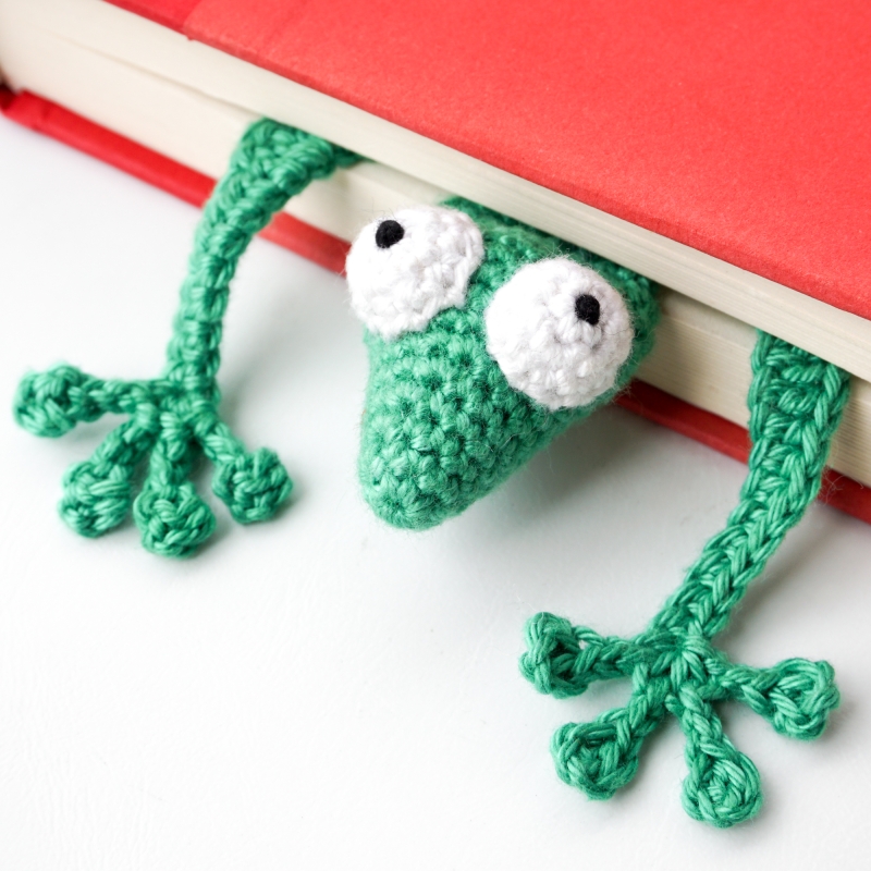 Gecko Bookmark amigurumi pattern - Amigurumi.com