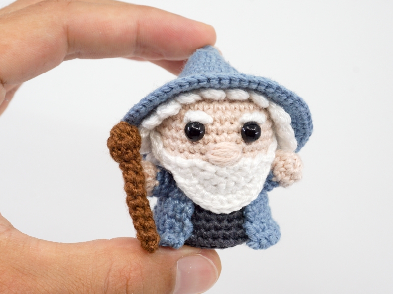 Mini Mage & Wizard amigurumi pattern - Amigurumi.com