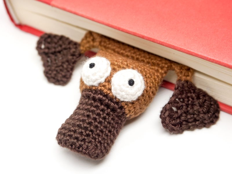 Platypus Bookmark amigurumi pattern - Amigurumi.com