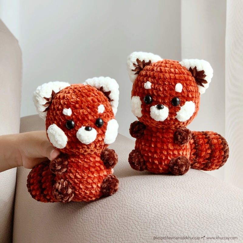 Jean the red panda amigurumi pattern - Amigurumi.com