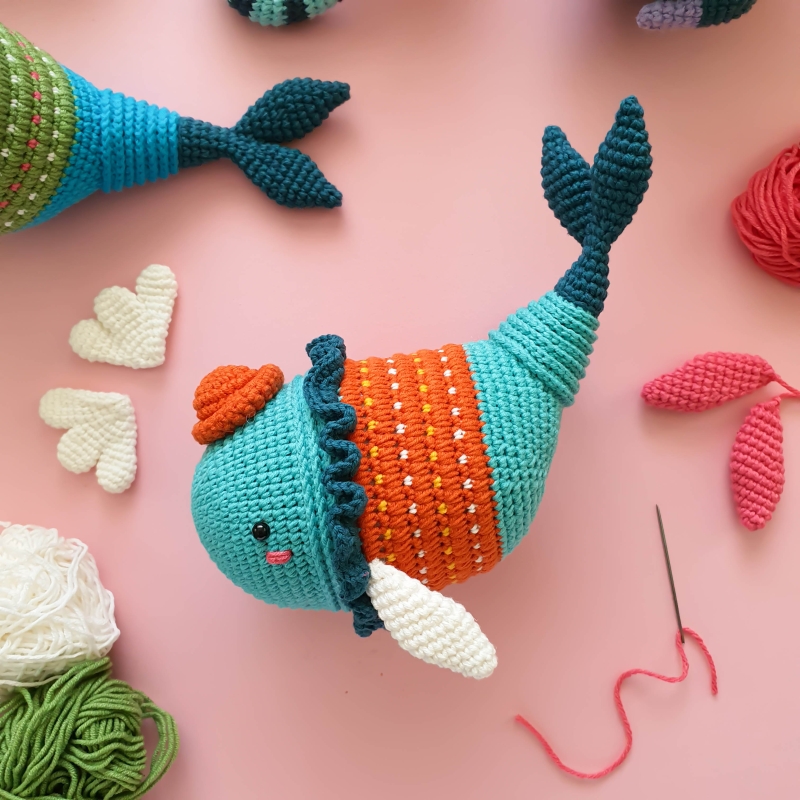 Philip the Whale amigurumi pattern - Amigurumi.com