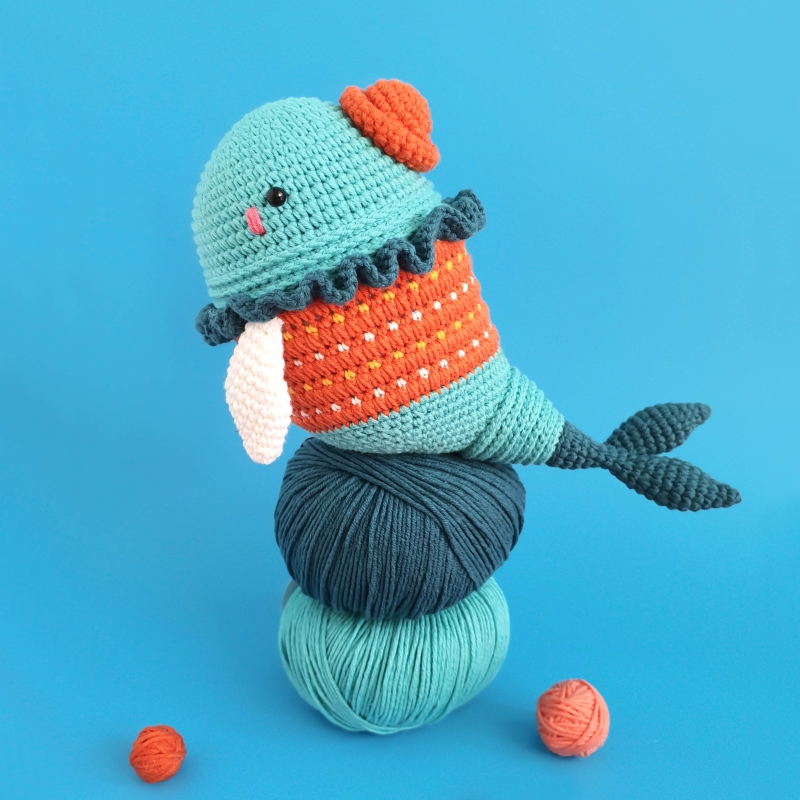 Philip the Whale amigurumi pattern - Amigurumi.com