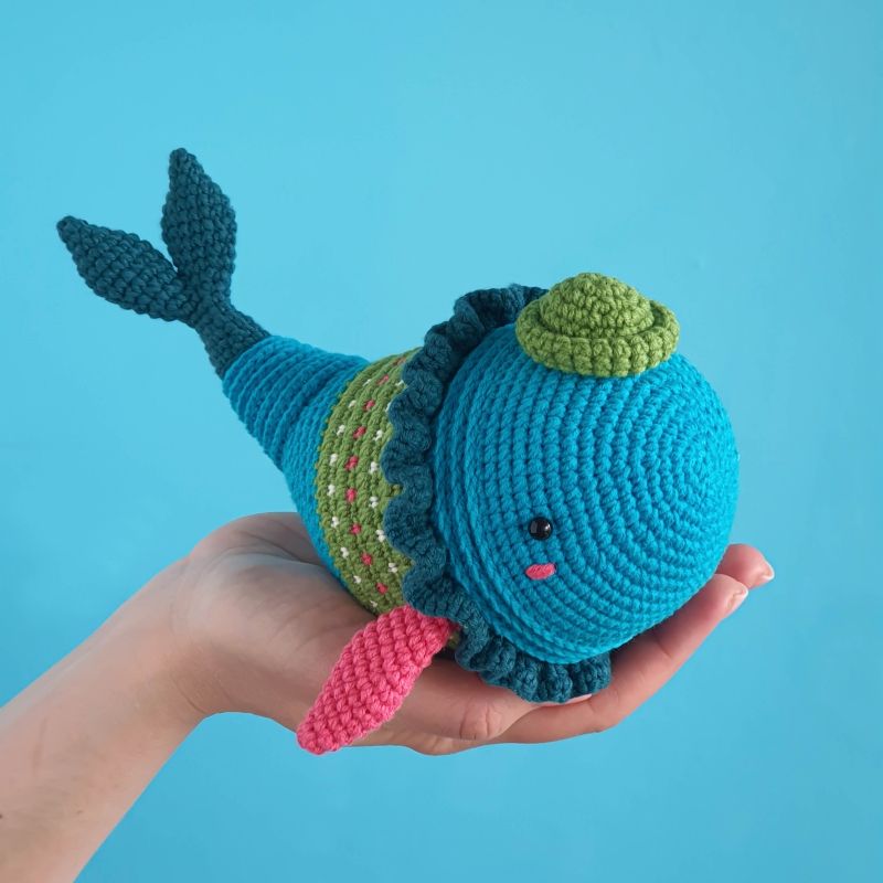 Philip the Whale amigurumi pattern - Amigurumi.com