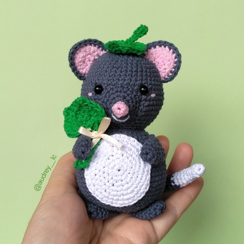 Wayne the Western Ringtail Possum amigurumi pattern - Amigurumi.com