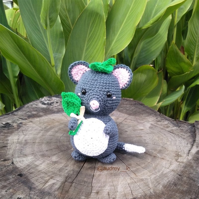 Wayne the Western Ringtail Possum amigurumi pattern - Amigurumi.com