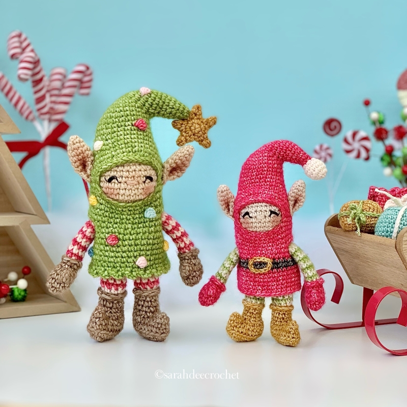 Jingle and Jangle Elves amigurumi pattern - Amigurumi.com