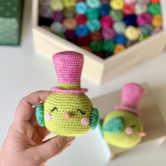 Pixie the Chubby Bird - Free amigurumi pattern
