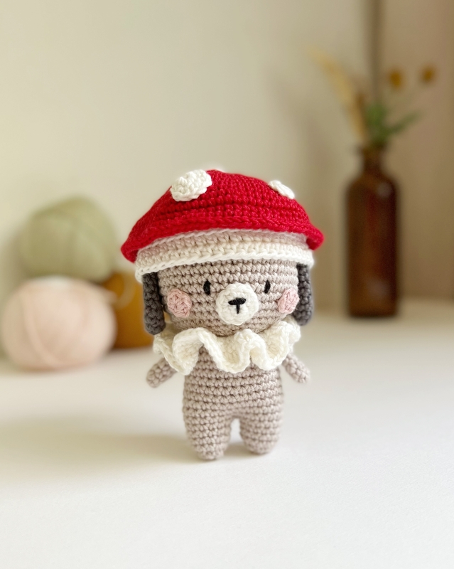 Toadstool Toby amigurumi pattern - Amigurumi.com