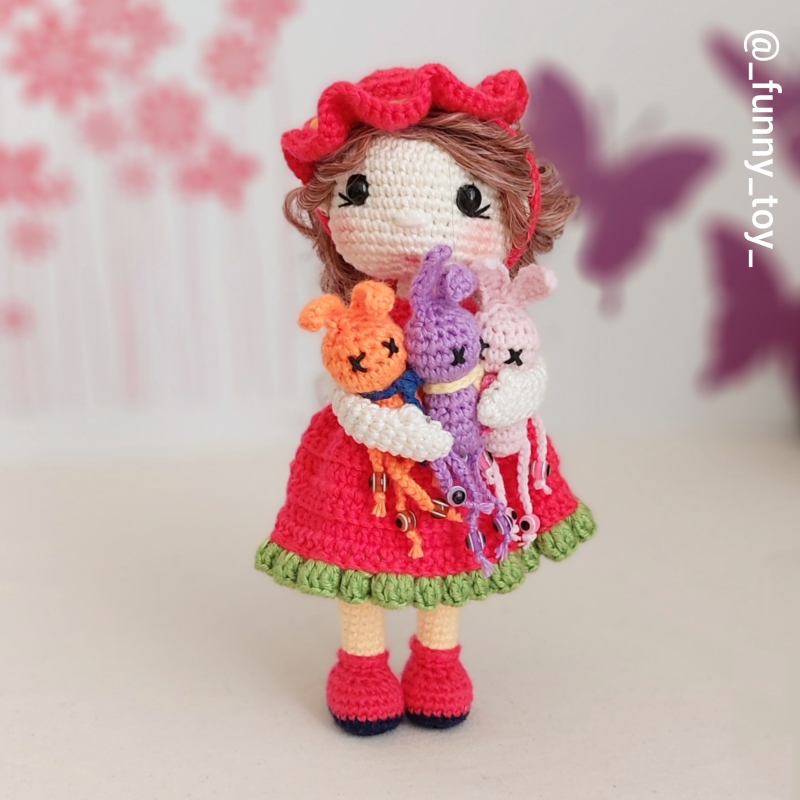 Doll *Lyalya* amigurumi pattern - Amigurumi.com