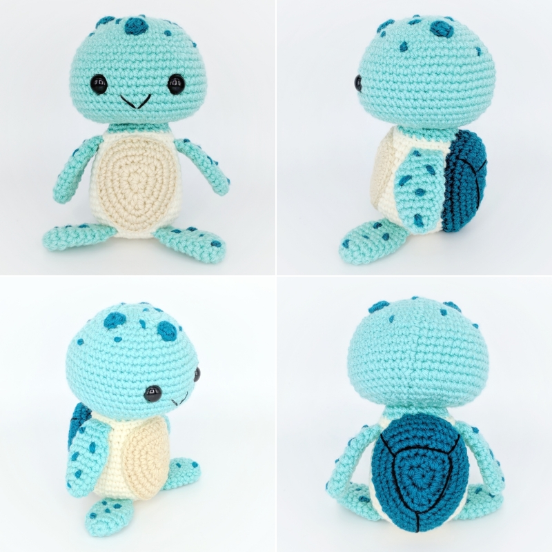 Snuggle Sea Turtle amigurumi pattern - Amigurumi.com