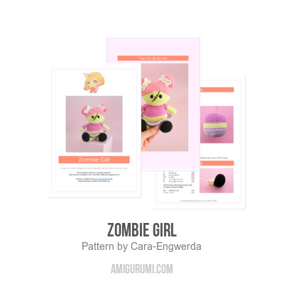Zombie Girl amigurumi pattern - Amigurumi.com