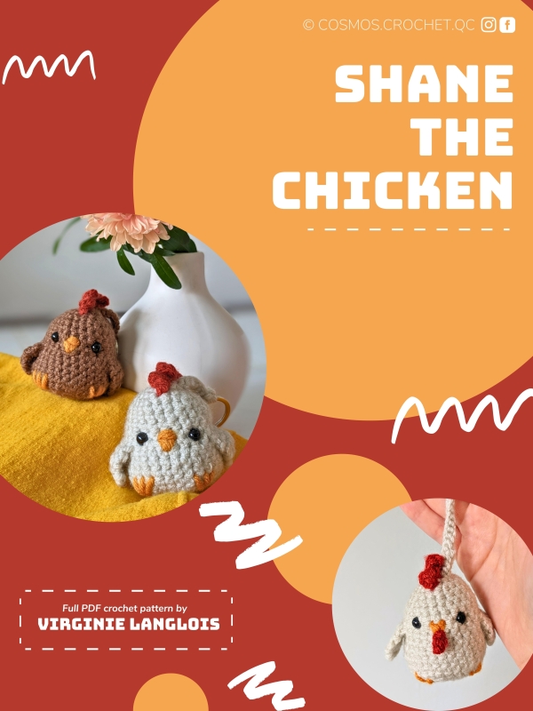 Shane the Chicken amigurumi pattern - Amigurumi.com
