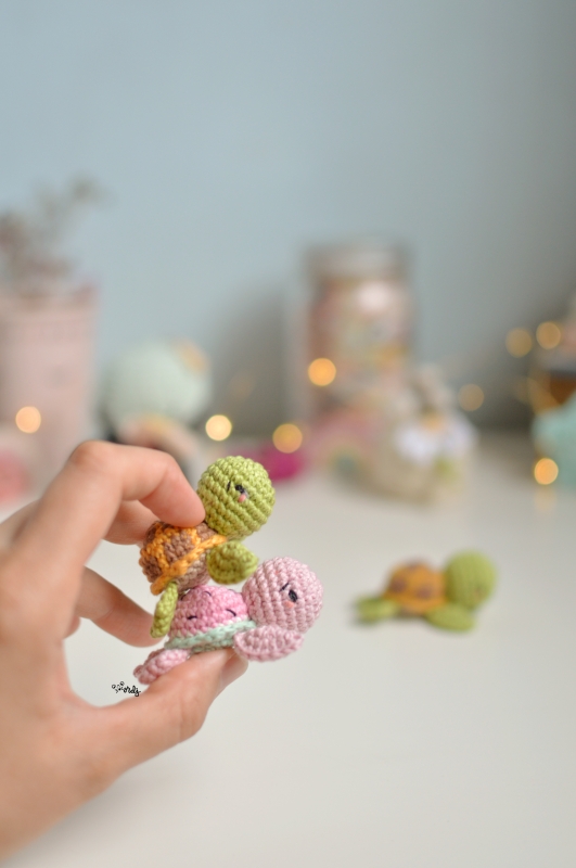 Mini sea turtle amigurumi amigurumi pattern - Amigurumi.com