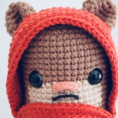Ewok Star Wars - Crochet Pattern amigurumi pattern - Amigurumi.com
