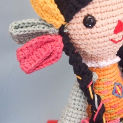 LELE THE MEXICAN DOLL amigurumi pattern - Amigurumi.com