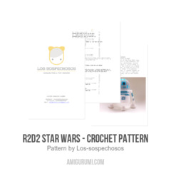 R2D2 Star Wars - Crochet Pattern amigurumi pattern - Amigurumi.com