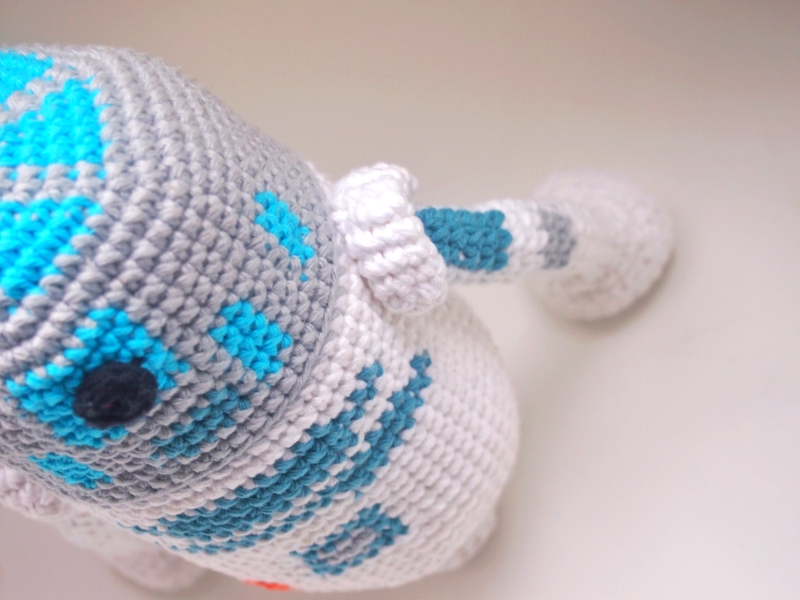 R2D2 Star Wars - Crochet Pattern amigurumi pattern - Amigurumi.com