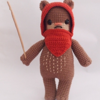 Ewok Star Wars - Crochet Pattern amigurumi pattern - Amigurumi.com