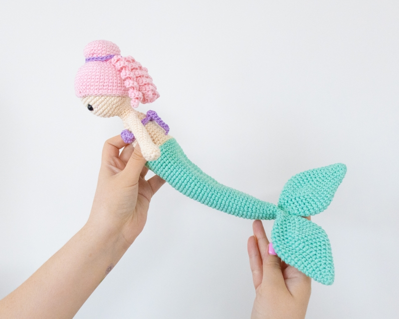 Mindy the Mermaid Doll amigurumi pattern - Amigurumi.com