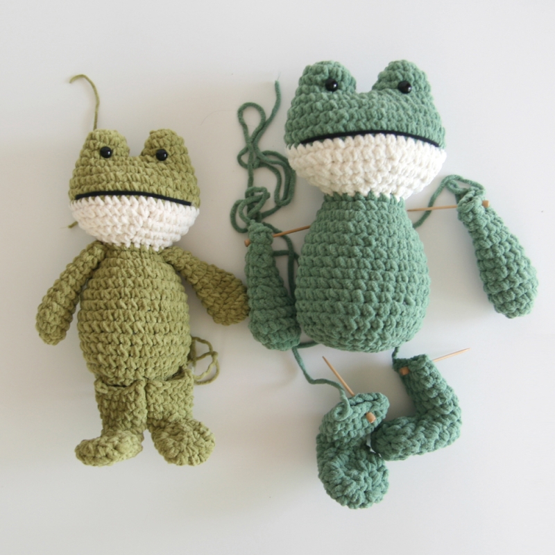 Plush Milo the Frog amigurumi pattern - Amigurumi.com
