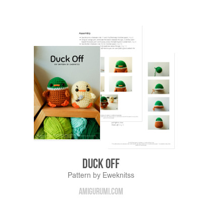 Duck Off amigurumi pattern - Amigurumi.com