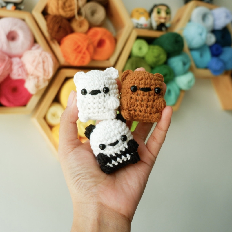 Mini Bears amigurumi pattern - Amigurumi.com