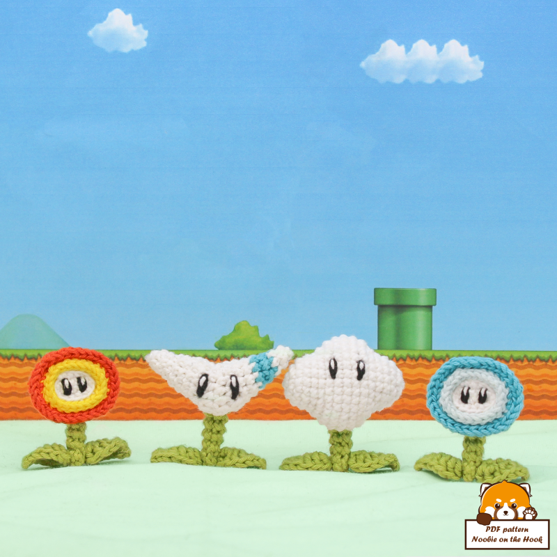 Super Mario Power Up amigurumi pattern - Amigurumi.com