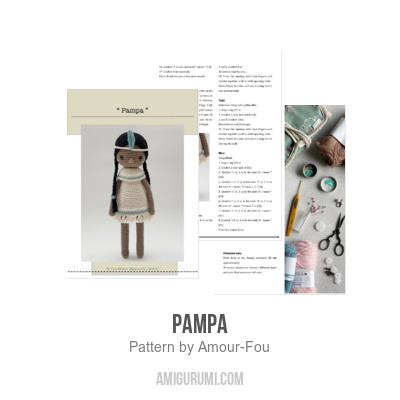 Pampa amigurumi pattern - Amigurumi.com