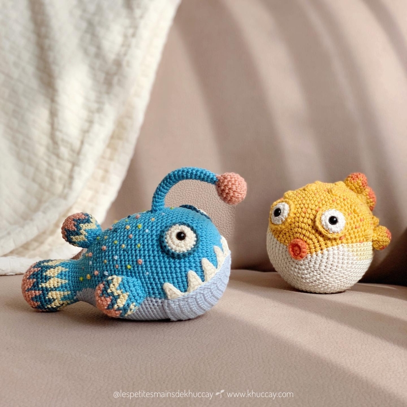 Sunny the anglerfish amigurumi pattern - Amigurumi.com
