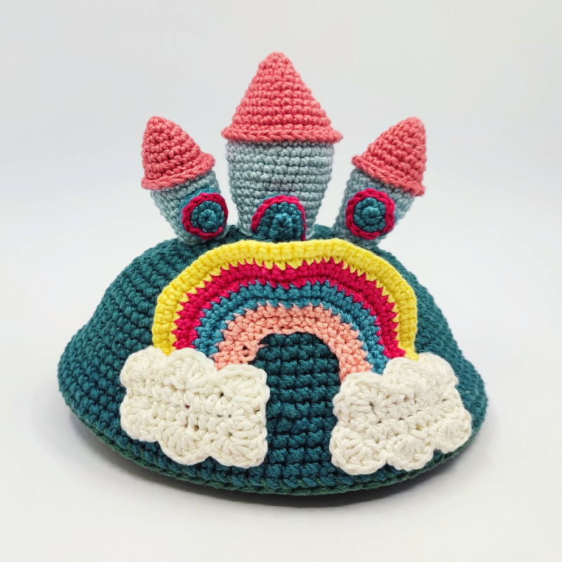 Reversible toy with finger puppets amigurumi pattern - Amigurumi.com