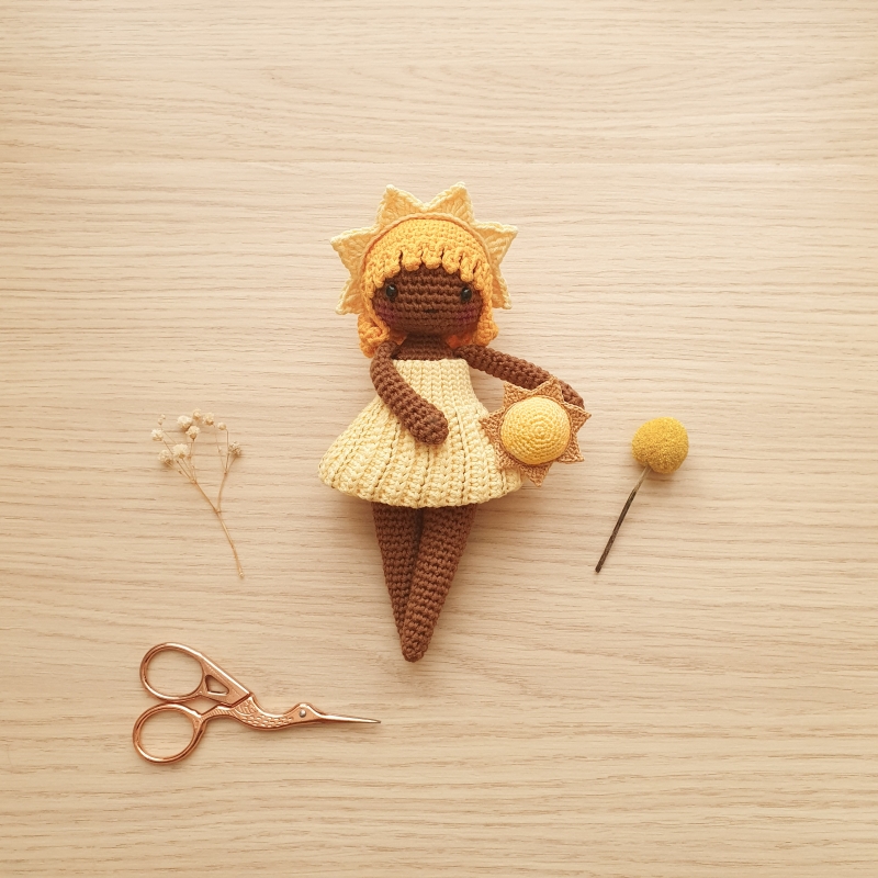Sun Sprite amigurumi pattern - Amigurumi.com