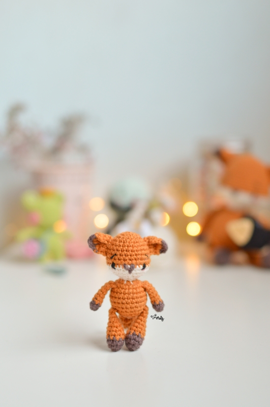 Mini amigurumi fox amigurumi pattern - Amigurumi.com