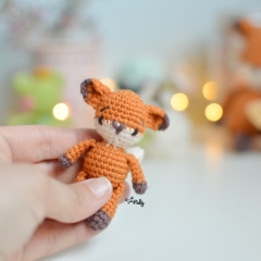 Mini amigurumi fox amigurumi pattern - Amigurumi.com
