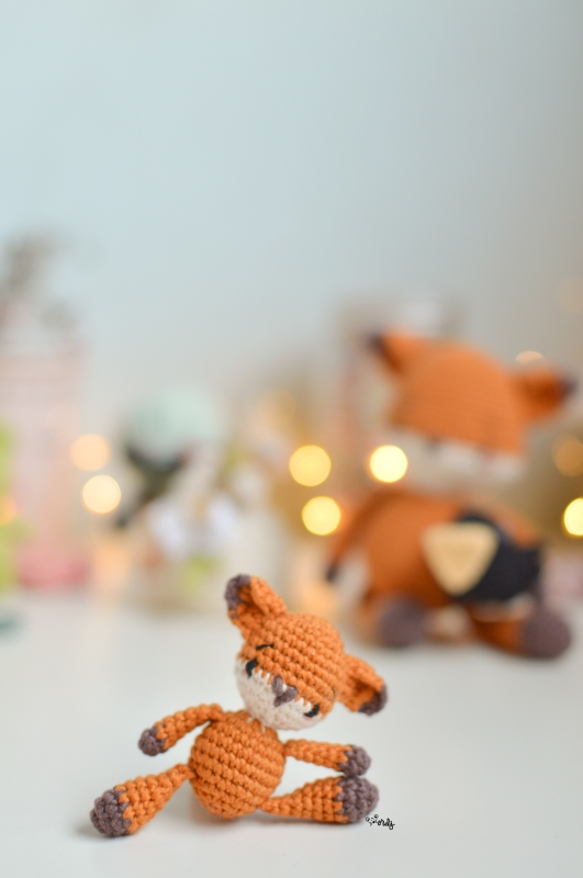 Mini amigurumi fox amigurumi pattern - Amigurumi.com