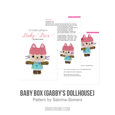 Baby Box (Gabby's Dollhouse) amigurumi pattern - Amigurumi.com