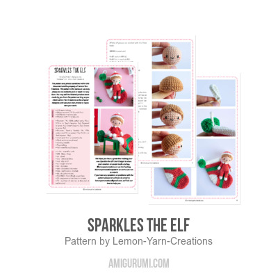 Sparkles the Elf amigurumi pattern - Amigurumi.com