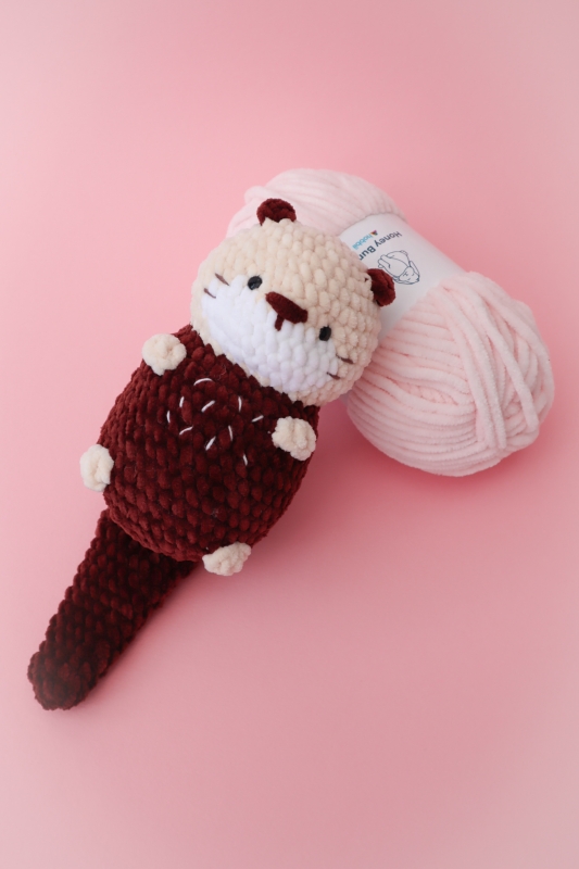 Chubby Otter amigurumi pattern - Amigurumi.com