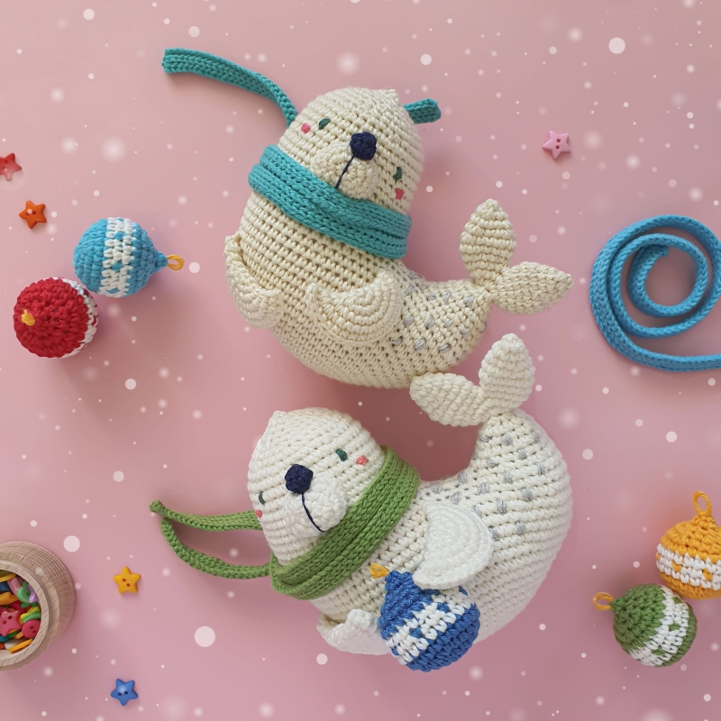 Snowball the Seal amigurumi pattern - Amigurumi.com