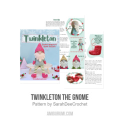 Twinkleton the Gnome amigurumi pattern - Amigurumi.com