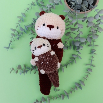Chubby Otter amigurumi pattern - Amigurumi.com