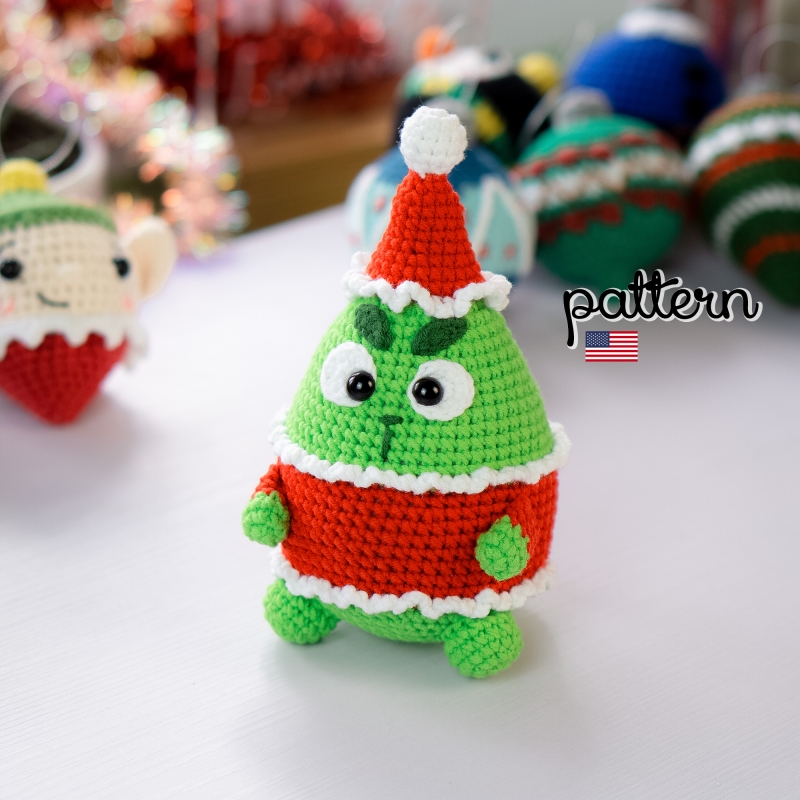 Baby Grinch amigurumi pattern - Amigurumi.com