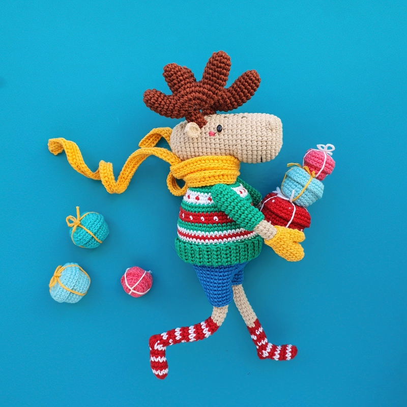 Kevin the Moose amigurumi pattern - Amigurumi.com