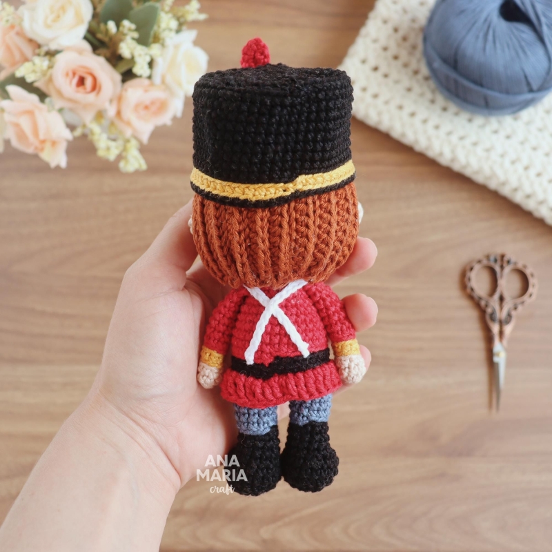 The Tin Soldier Nutcracker amigurumi pattern - Amigurumi.com