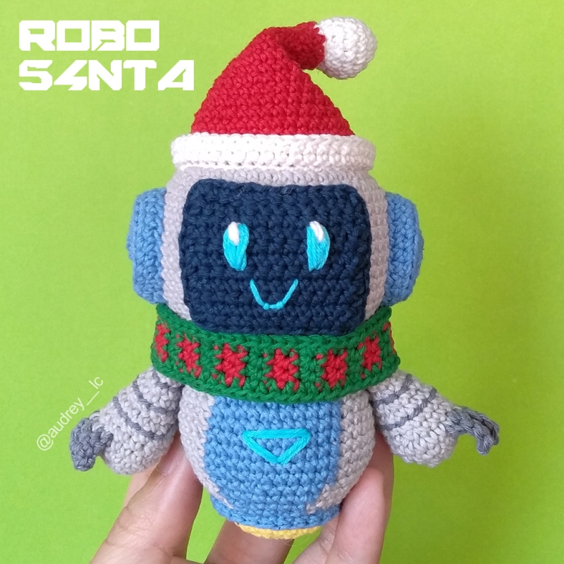 Robo Christmas amigurumi pattern - Amigurumi.com