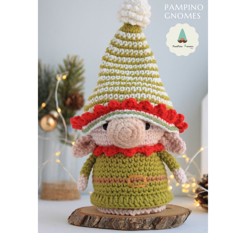 Crochet Christmas Elf pattern amigurumi pattern - Amigurumi.com