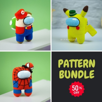 Among Us Best amigurumi pattern - Amigurumi.com