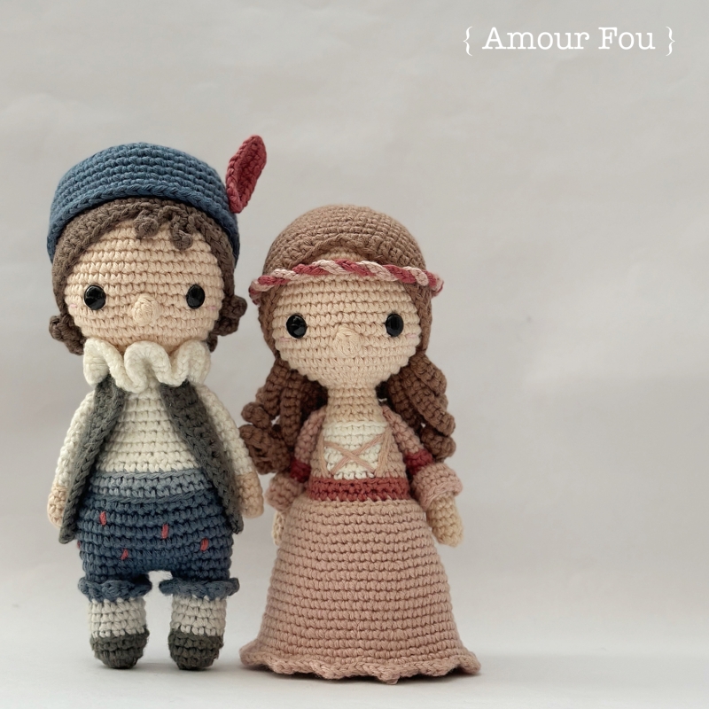 Romeo & Juliet amigurumi pattern - Amigurumi.com