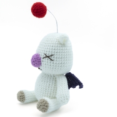 Moogle amigurumi pattern - Amigurumi.com